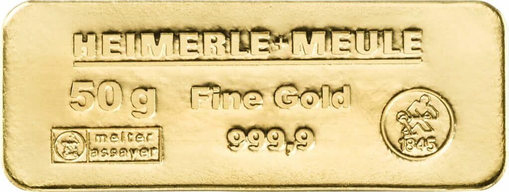 Heimerle und Meule Edelmetalle hier online kaufen