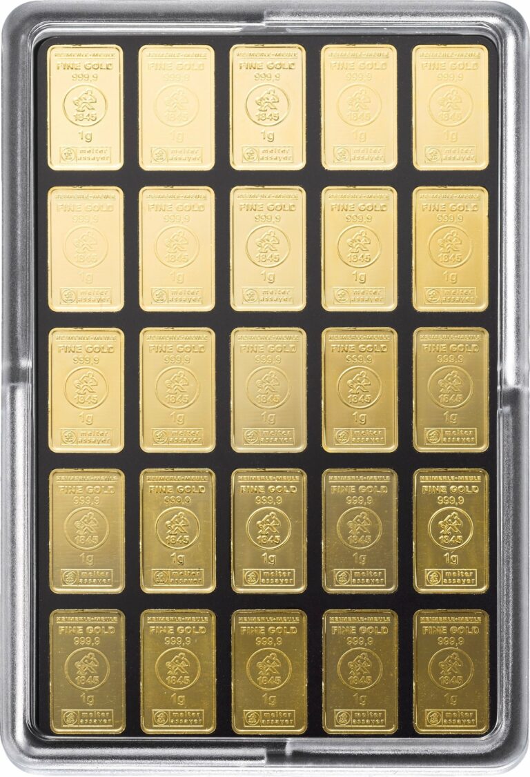 250g Goldbarren Degussa online kaufen bei Gold-Barren.de